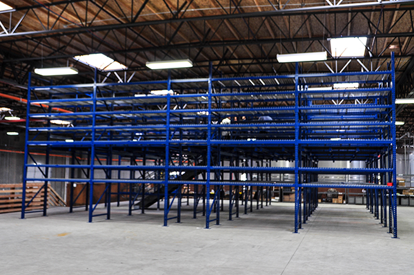 Catwalk systems are ideal for situations where storage capacity needed