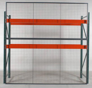 Rack backs pallet safety netting protect items from falling off racks