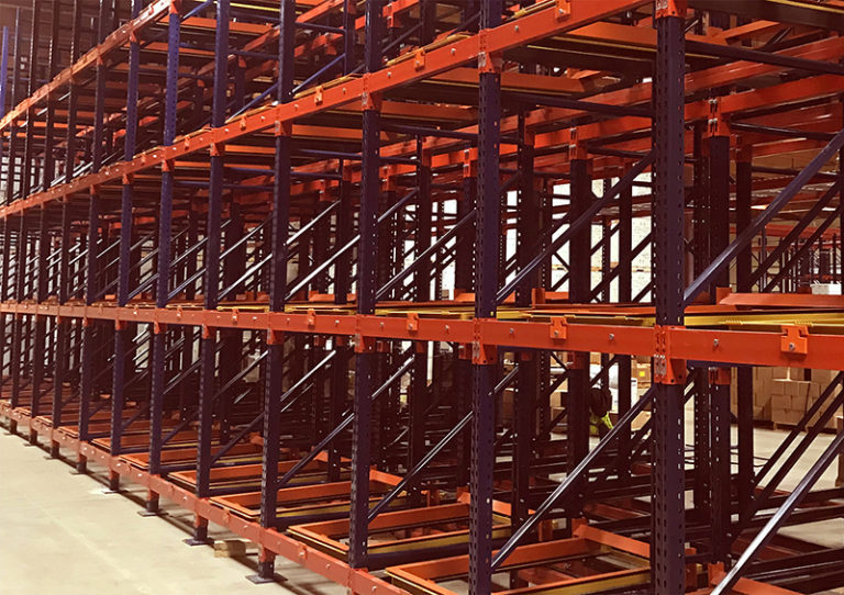 Pallet Rack Systems are used to store bulk products and hand picked